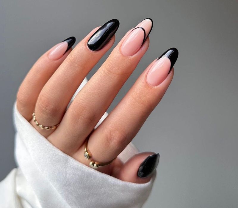 25+ Black Nail Art Designs to Inspire You – Nghia Nippers USA