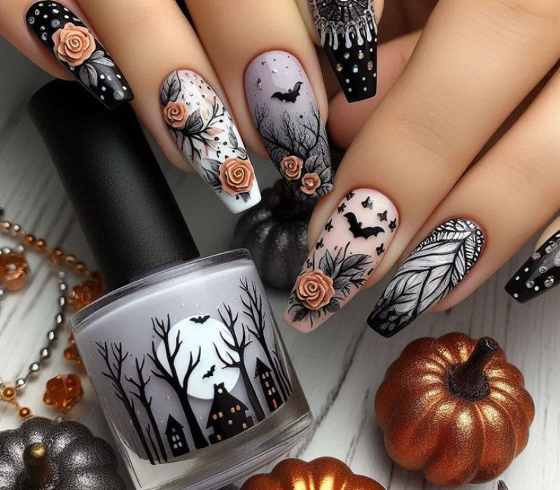 Top 15+ Impressive Halloween Nail Designs – Nghia Nippers USA